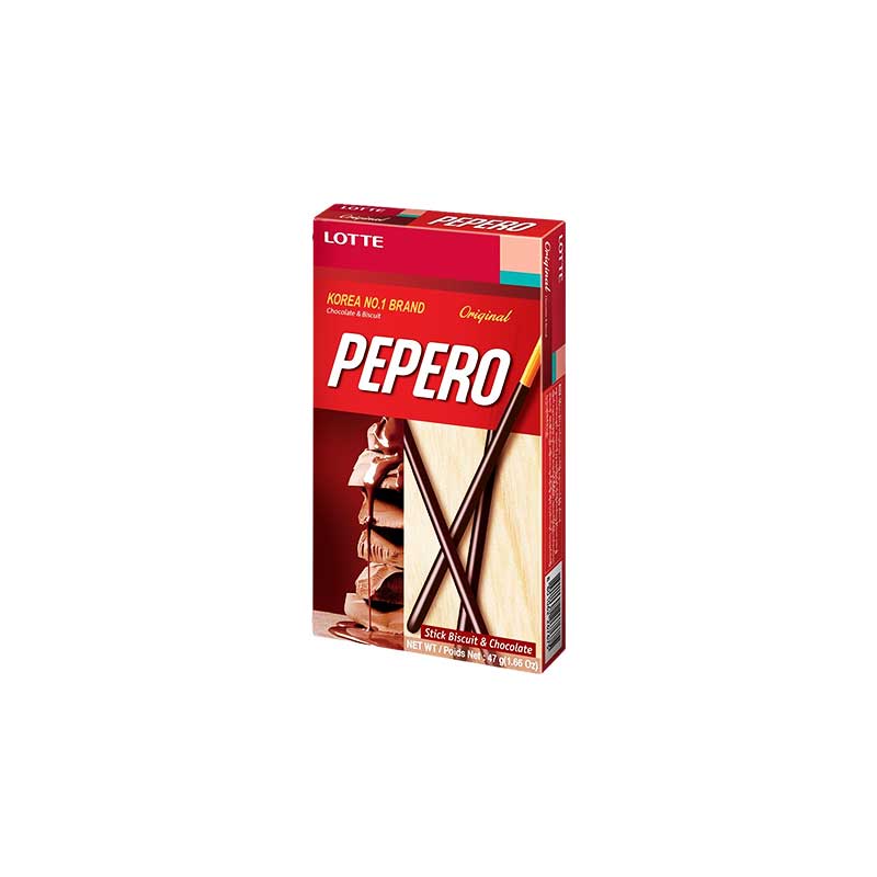 Lotte Pepero Original 47g – Supermercado Dazhongfu